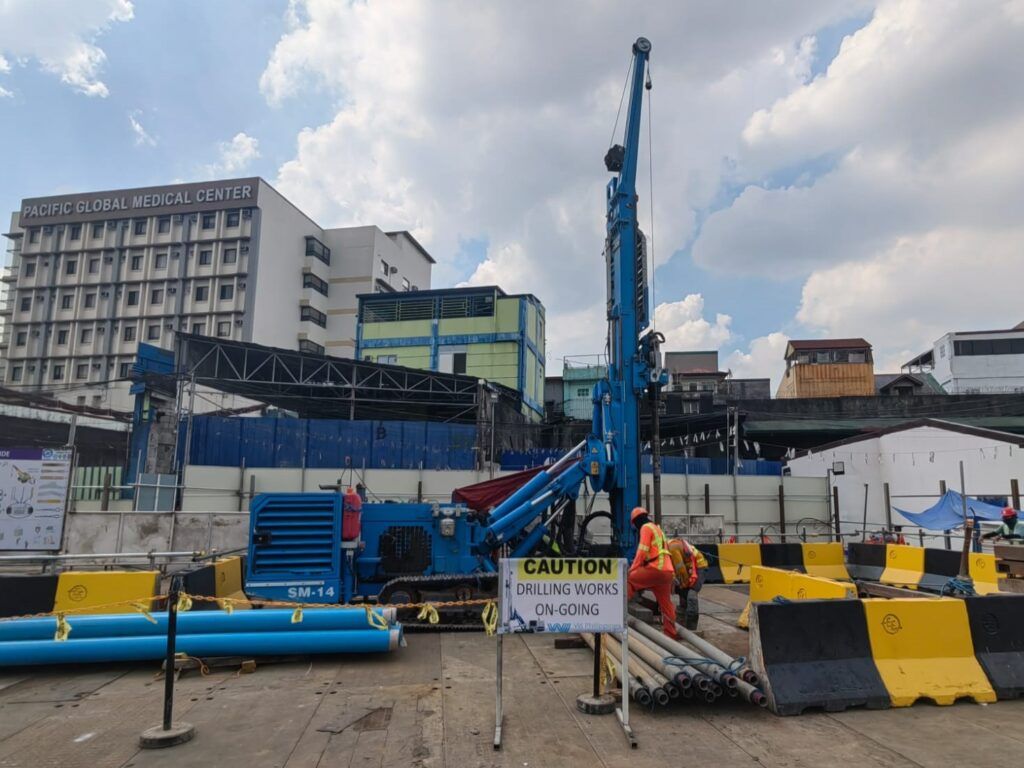 Manila Metro Quirino Highway Underground Station Pumping Test - WJ ...